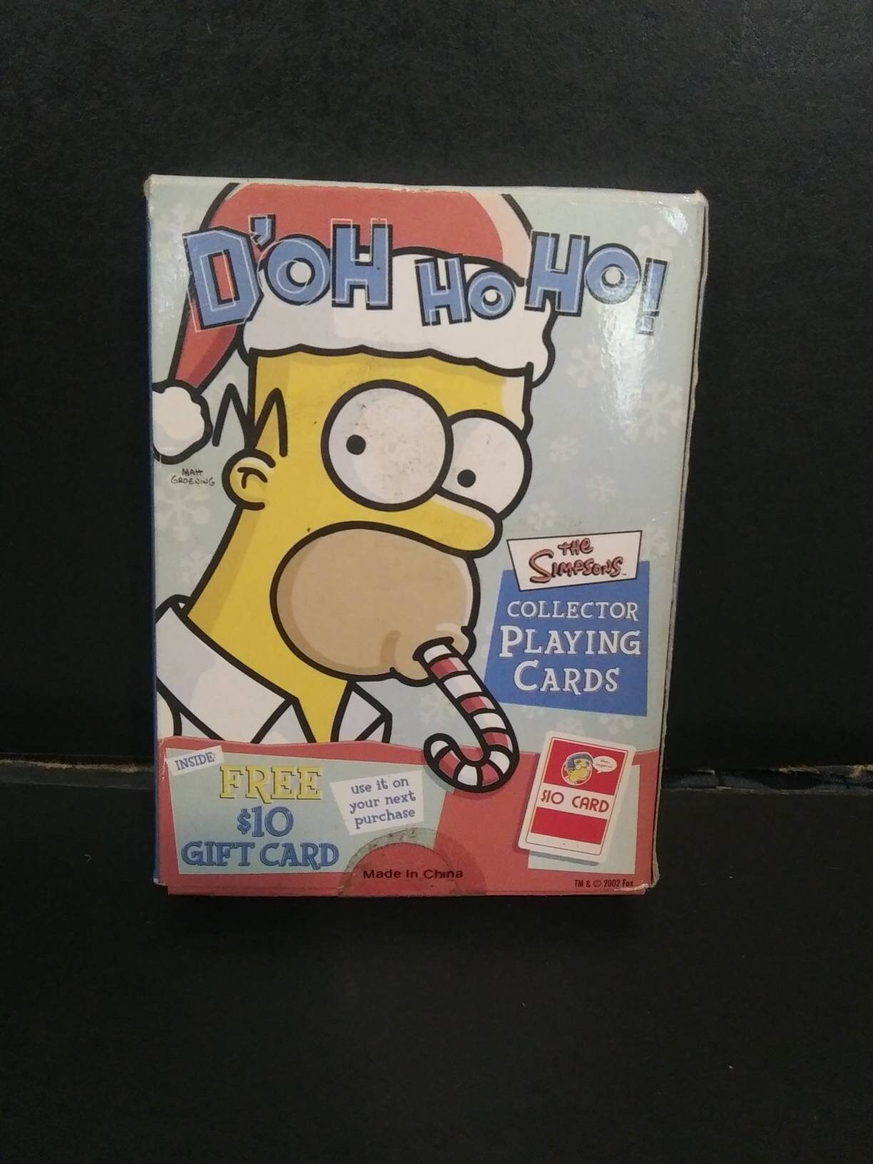 Doh Ho Ho the Simpson's Collector Playing Cards - Etsy
