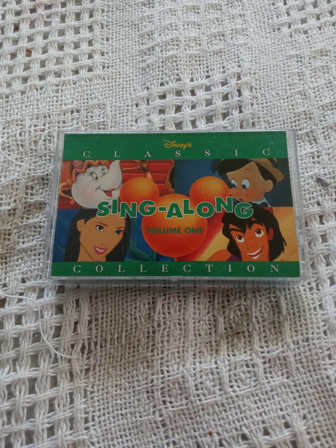 Vintage Disney Classic Sing Along Songs Cassette Tape - Etsy