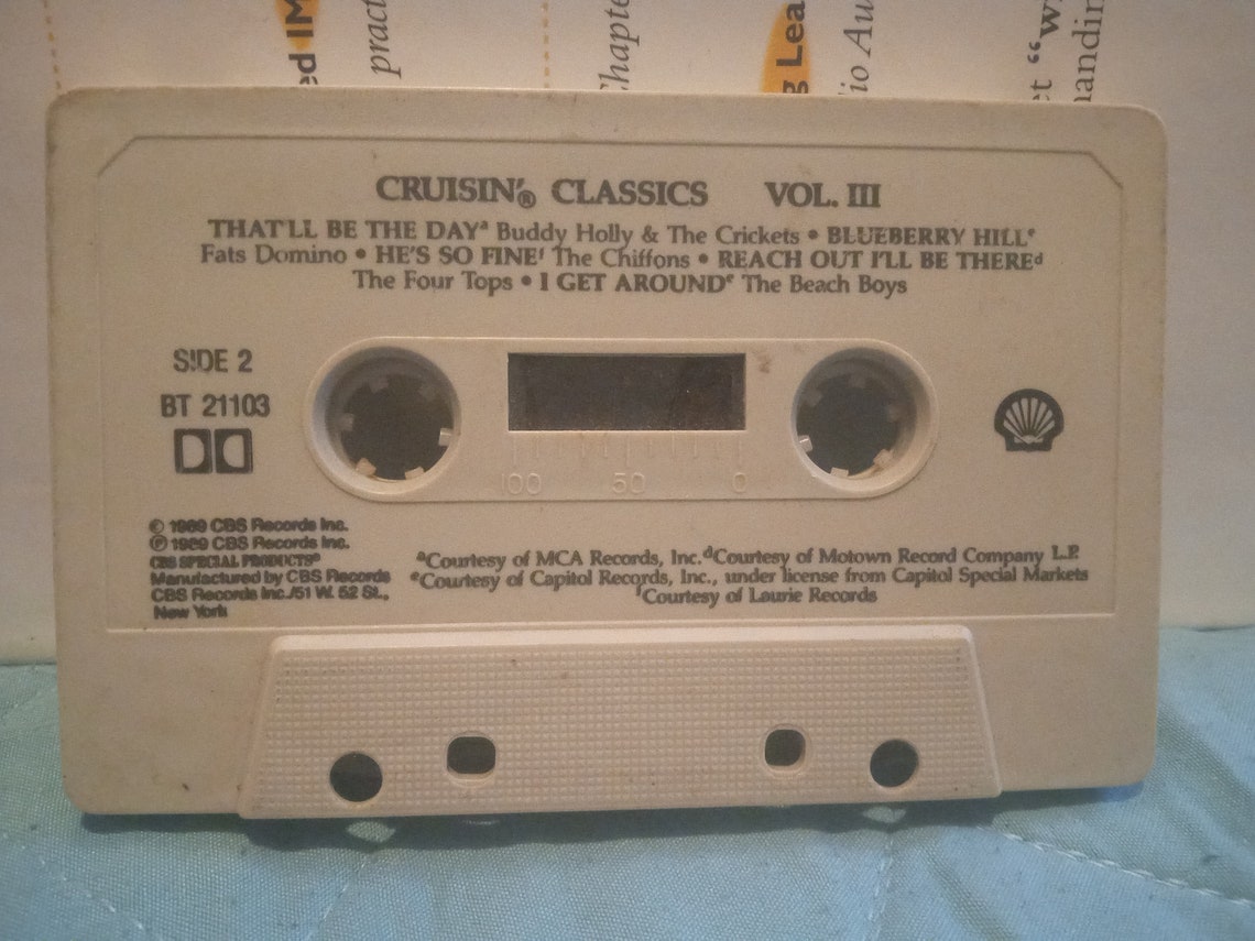 Shell Cruisin'classics Cassette Tape - Etsy