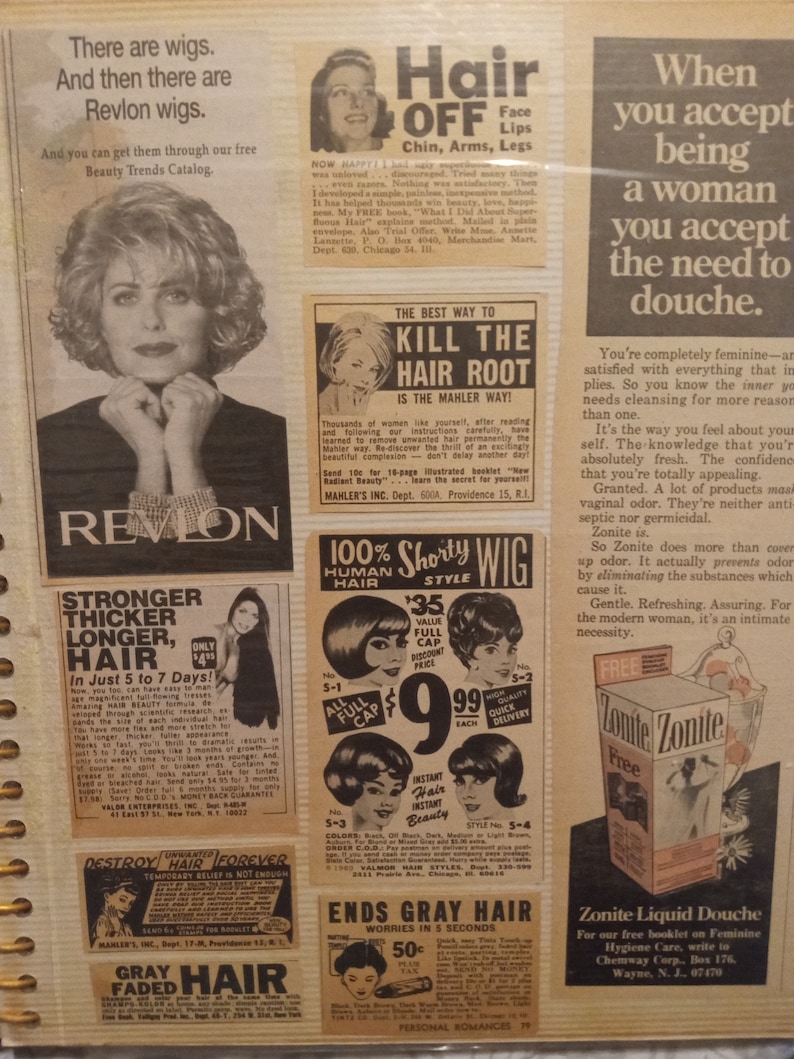 Vintage Filled Photo Album of Advertisemets - Etsy