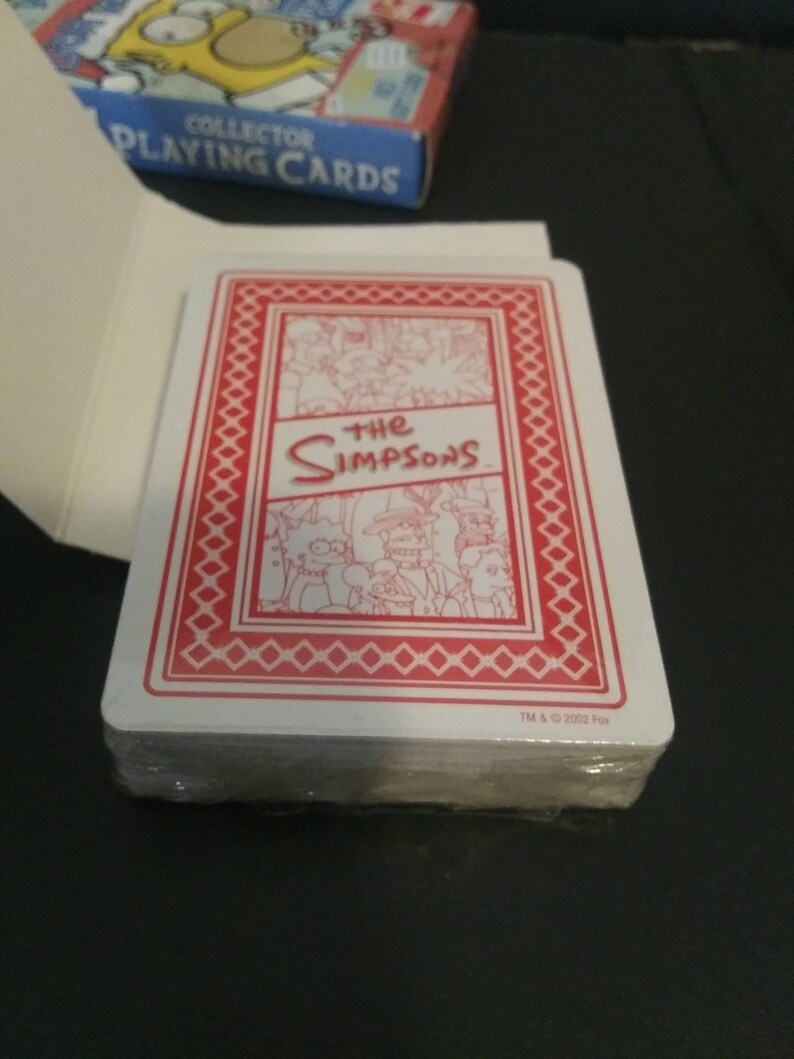 Doh Ho Ho the Simpson's Collector Playing Cards - Etsy