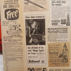 Vintage Filled Photo Album of Advertisemets - Etsy