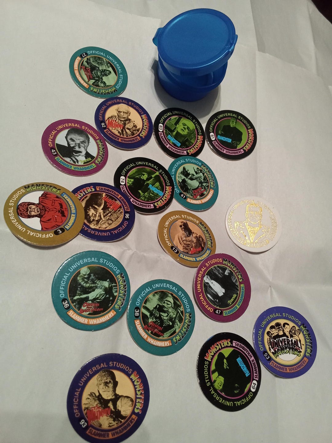 Vintage 90s Lot-pogs, Pin Back Buttons, Topps Stickers, Etc - Etsy
