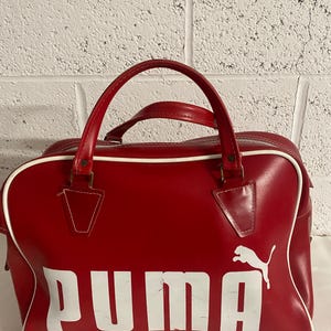 Puma Bowling Bag. Vintage 1970’s. Fantastic Period Item Manufactured ...