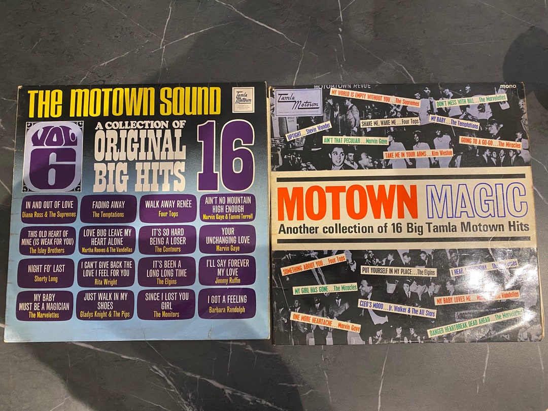 Motown Vinyl Bundle Vol 6 and Motown Magic - Etsy