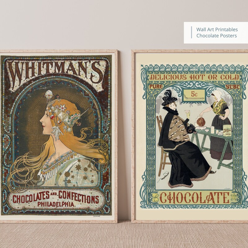 Chocolate Poster - Etsy