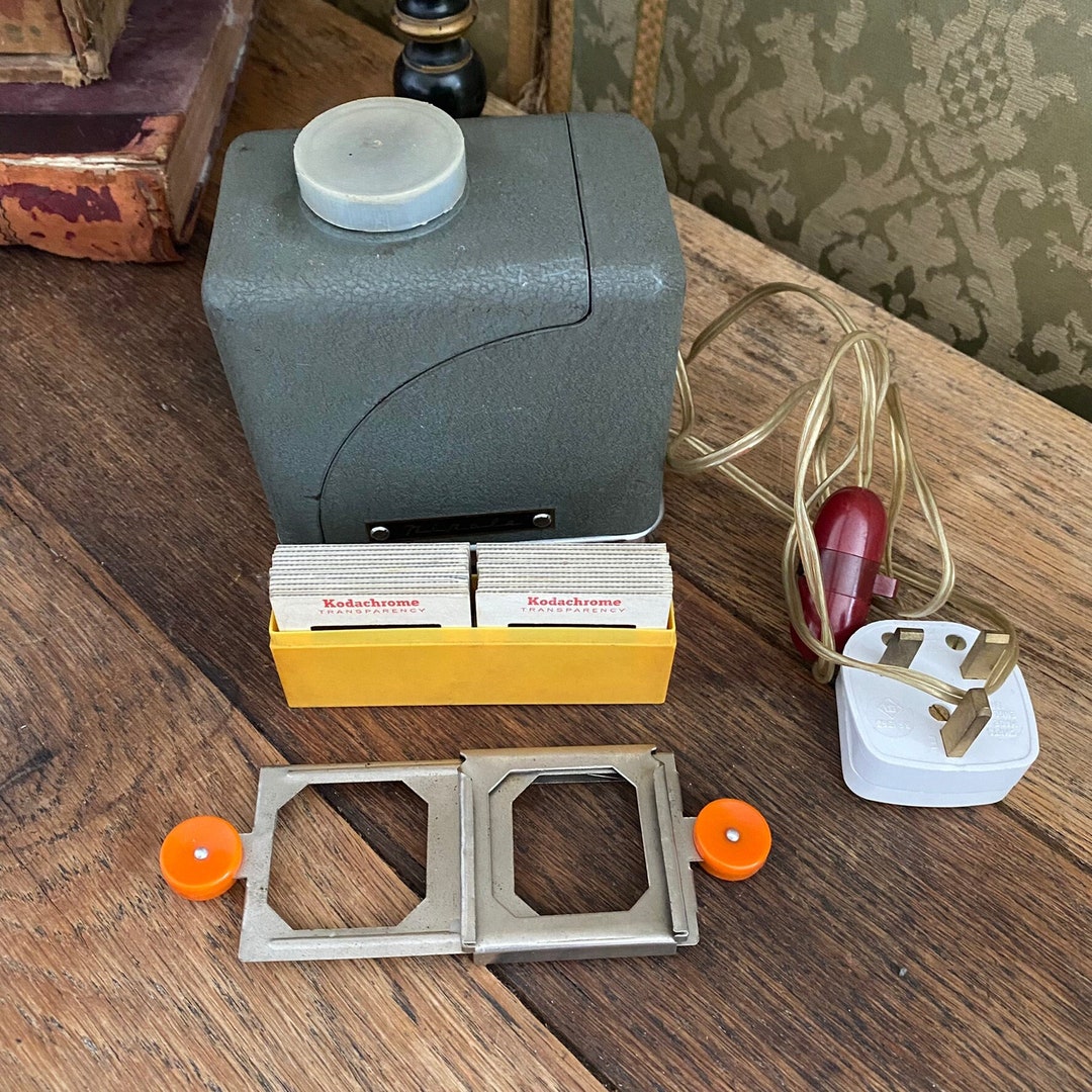 Vintage NIPOLE 35MM Folding Portable Slide Projector / Folding Portable ...