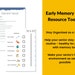 Early Memory Loss Download Bundle: Daily Schedule Checklists, Family ...