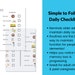 Daily Schedule Checklist for Early Memory Loss Bundle of Downloads - Etsy