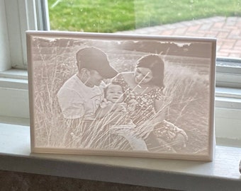 Lithophane Photo Frame - Etsy