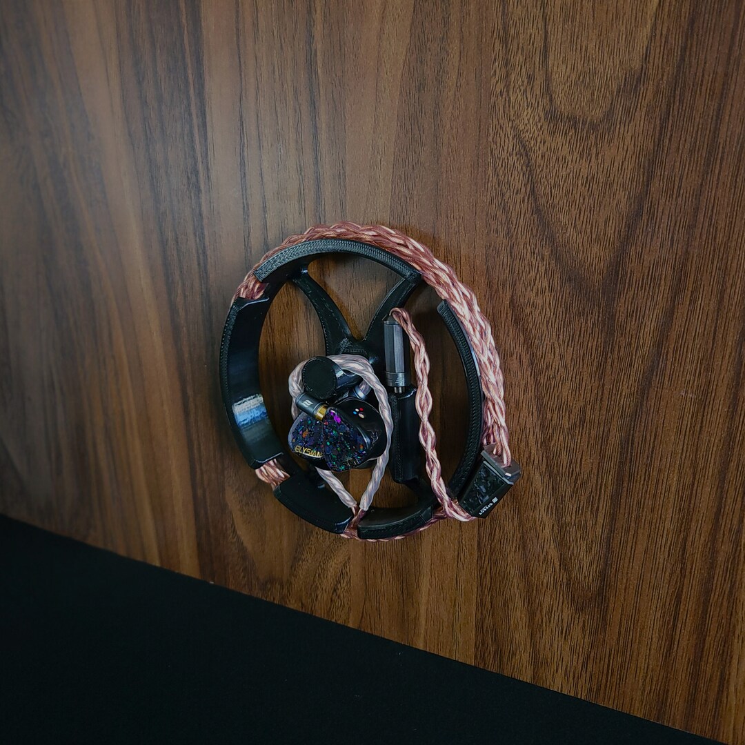 Wall-mounted IEM Display Stand in Ear Monitor Holder & Organizer With 3 ...