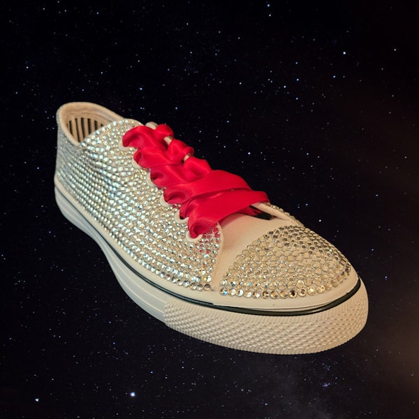 Rhinestone Sneakers - Etsy