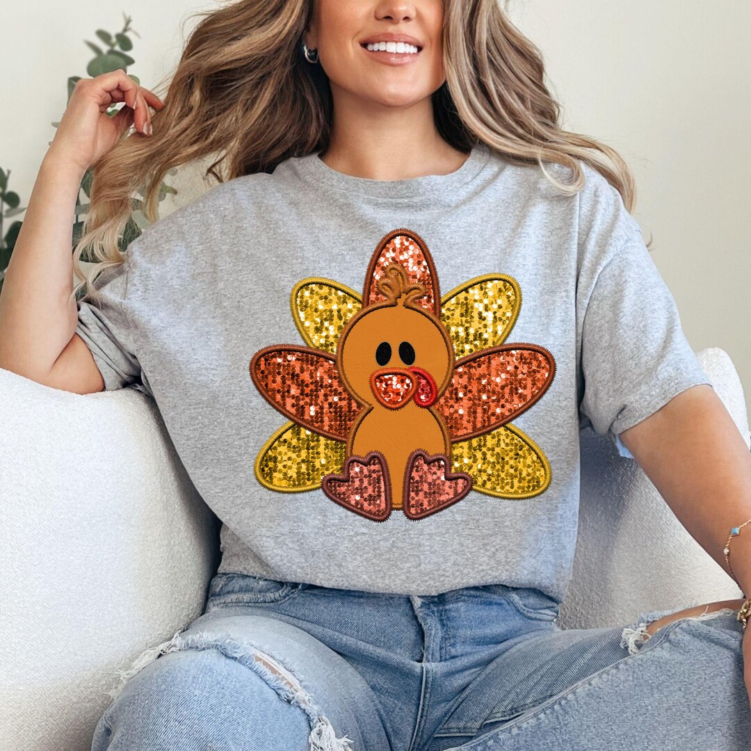 Turkey DTF Transfer Thanksgiving Transfer Ready to Press Transfer ...