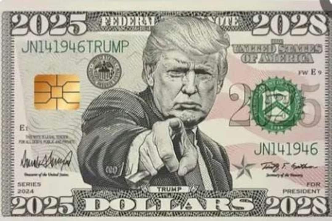 Trump ,debit Card Sticker, Classy Credit Card Skin, Card Wrap Decal ...