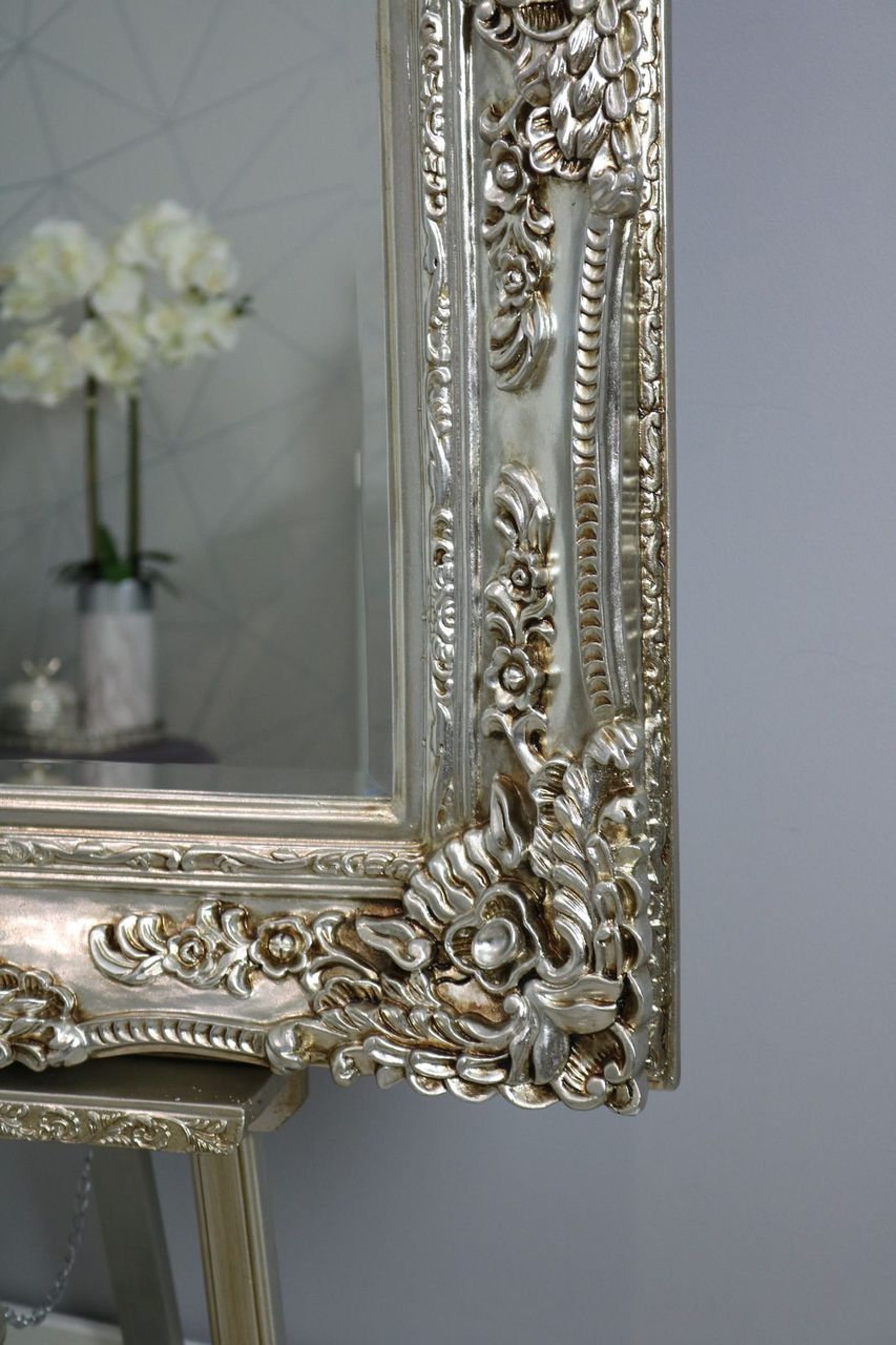 HUGE PARIS Mirror Antique Gold 100cm X 200cm Leaner Ornate Antique ...
