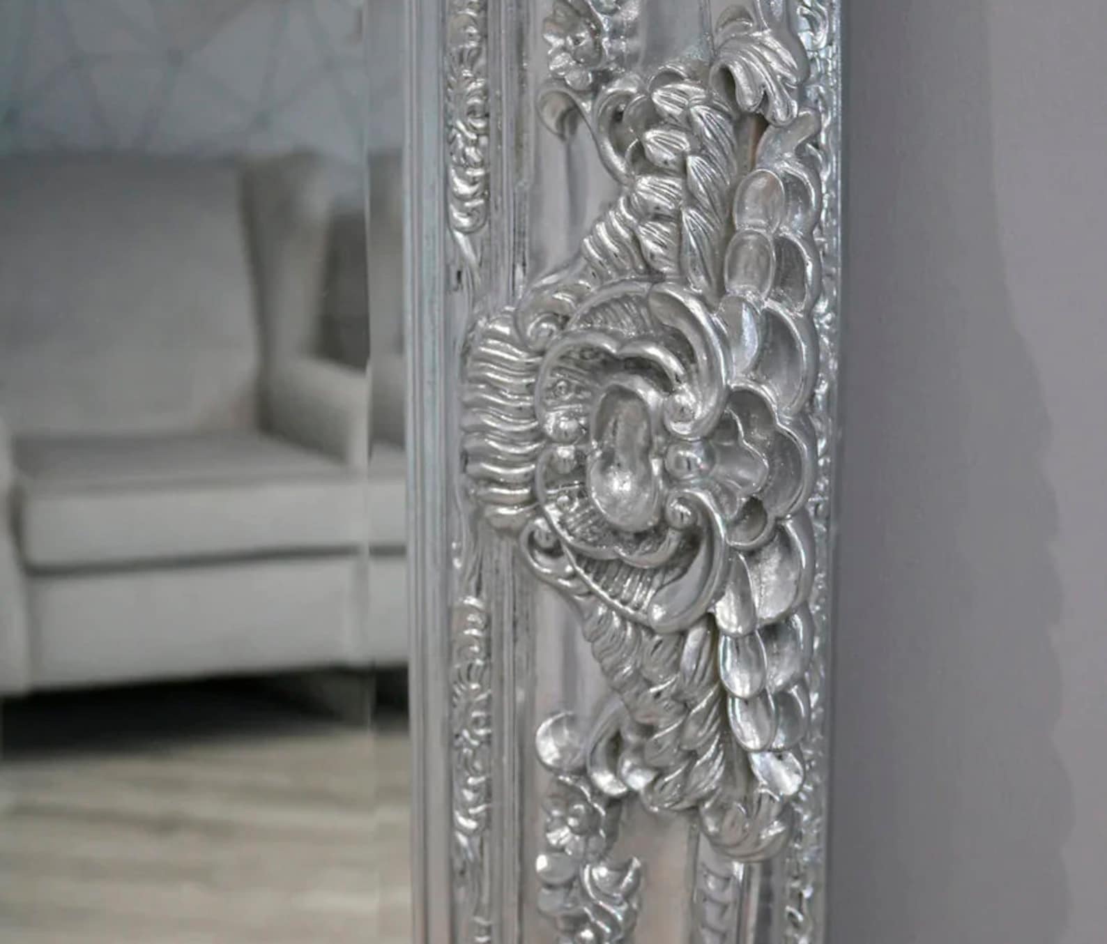 HUGE PARIS Mirror Antique Gold 100cm X 200cm Leaner Ornate Antique ...
