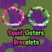 Squid Sisters Splatoon Bracelets - Etsy