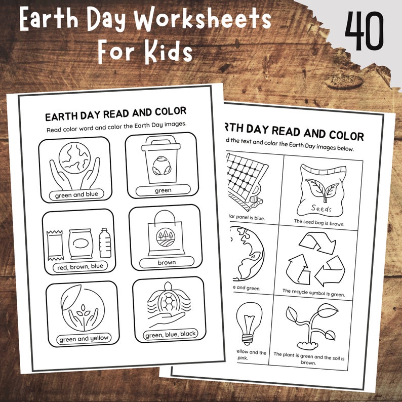 Earth Day Coloring Pages,earth Day Worksheet,coloring Sheets, Spring ...