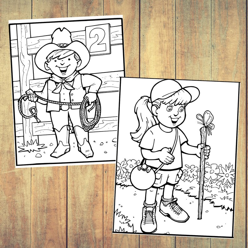 Farm Coloring Pages, Funny Animals Coloring Sheets, Nature Coloring ...