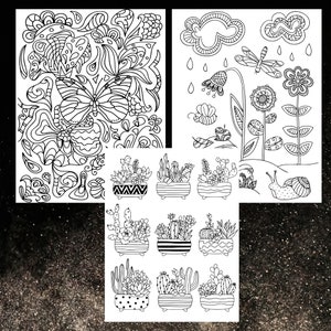 Coloring Sheets| Boho| Coloring Pages| Flowers| Printable Coloring ...