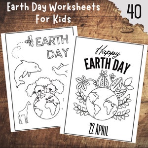 Earth Day Coloring Pages,earth Day Worksheet,coloring Sheets, Spring ...