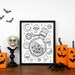 Printable Halloween Colouring Pages, Scary and Horror Coloring Pages ...