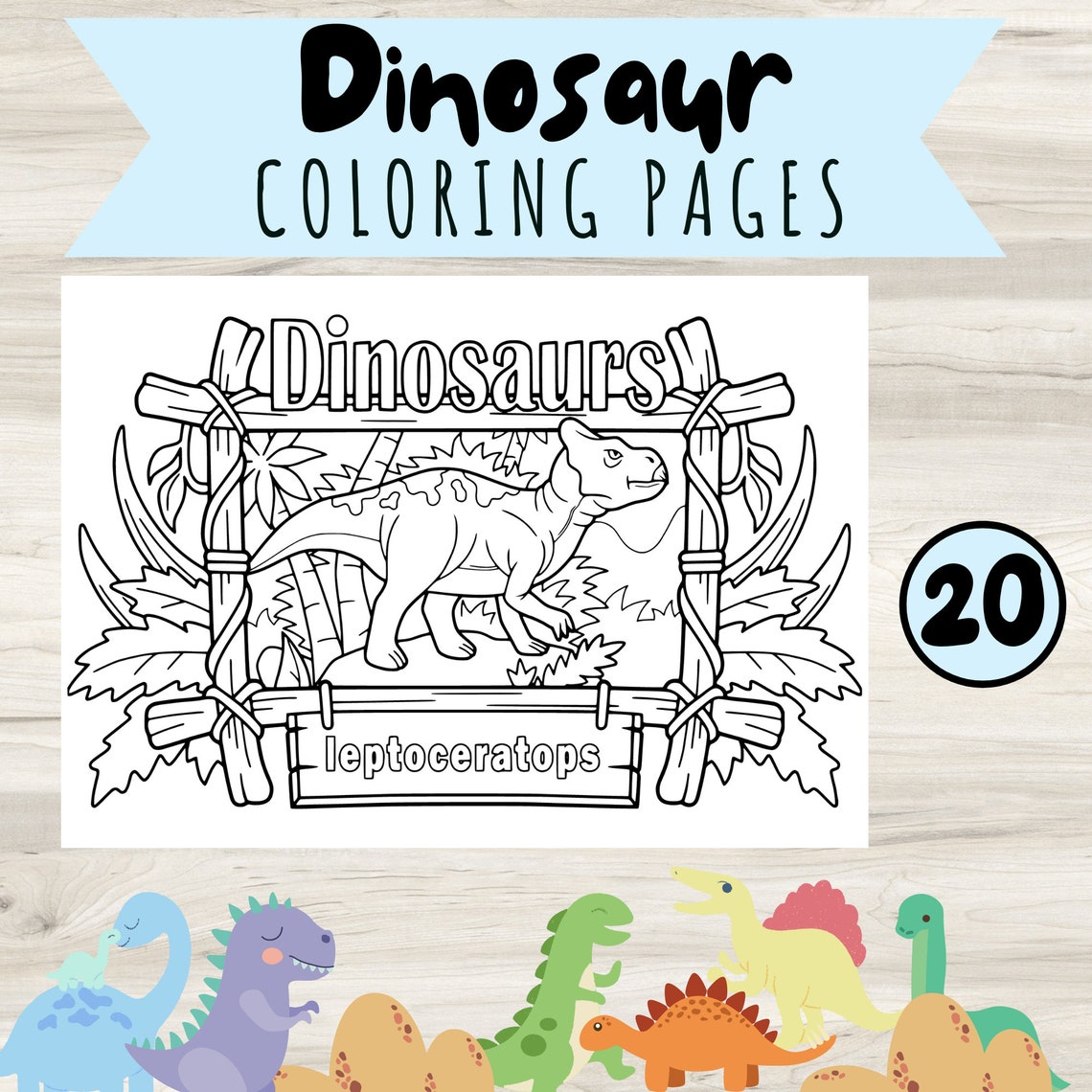 Dinosaur Coloring Pages| Kids Coloring Pages Dinosaur | Printable ...