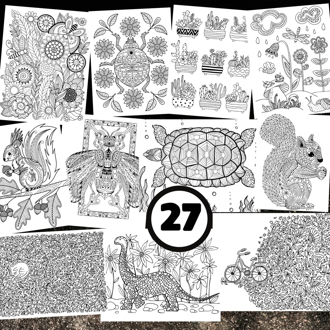 Coloring Sheets| Boho| Coloring Pages| Flowers| Printable Coloring ...