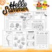 Summer Activities for Kids| Summer Kids Activities| Summer Sheets for ...