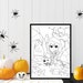 Printable Halloween Colouring Pages, Scary and Horror Coloring Pages ...