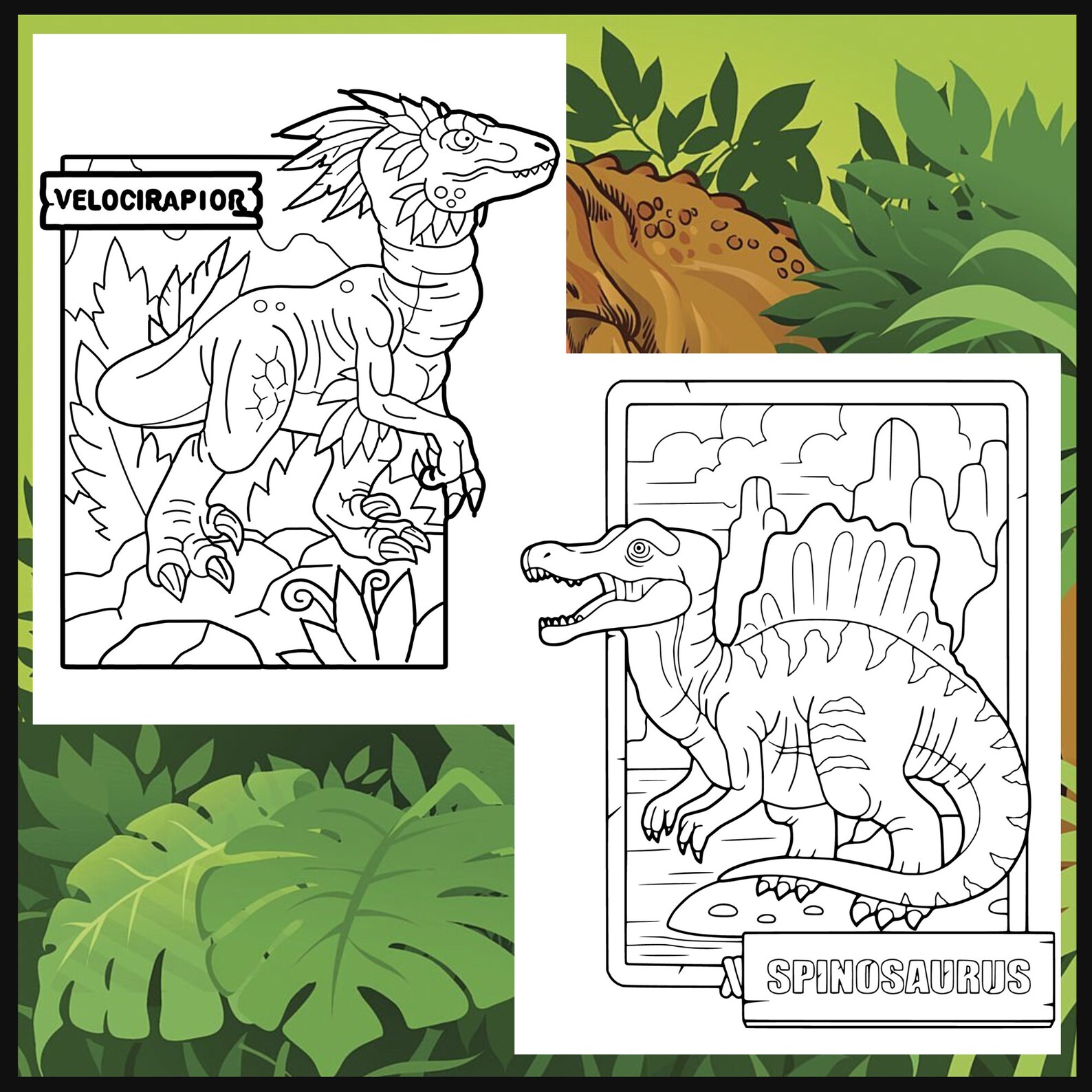 Dinosaur Coloring Pages| Kids Coloring Pages Dinosaur | Printable ...