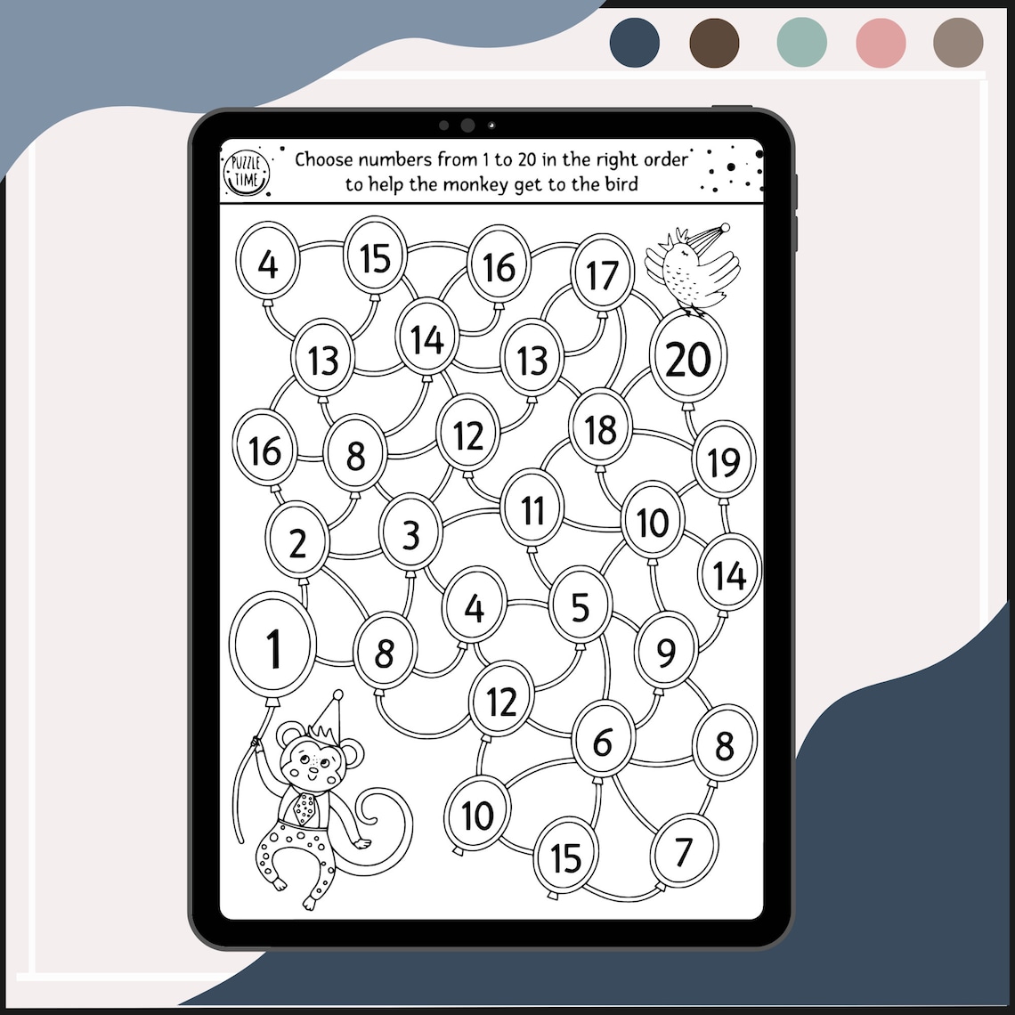 Printable Activity Bundle | Instant Download Coloring and Activity Book ...