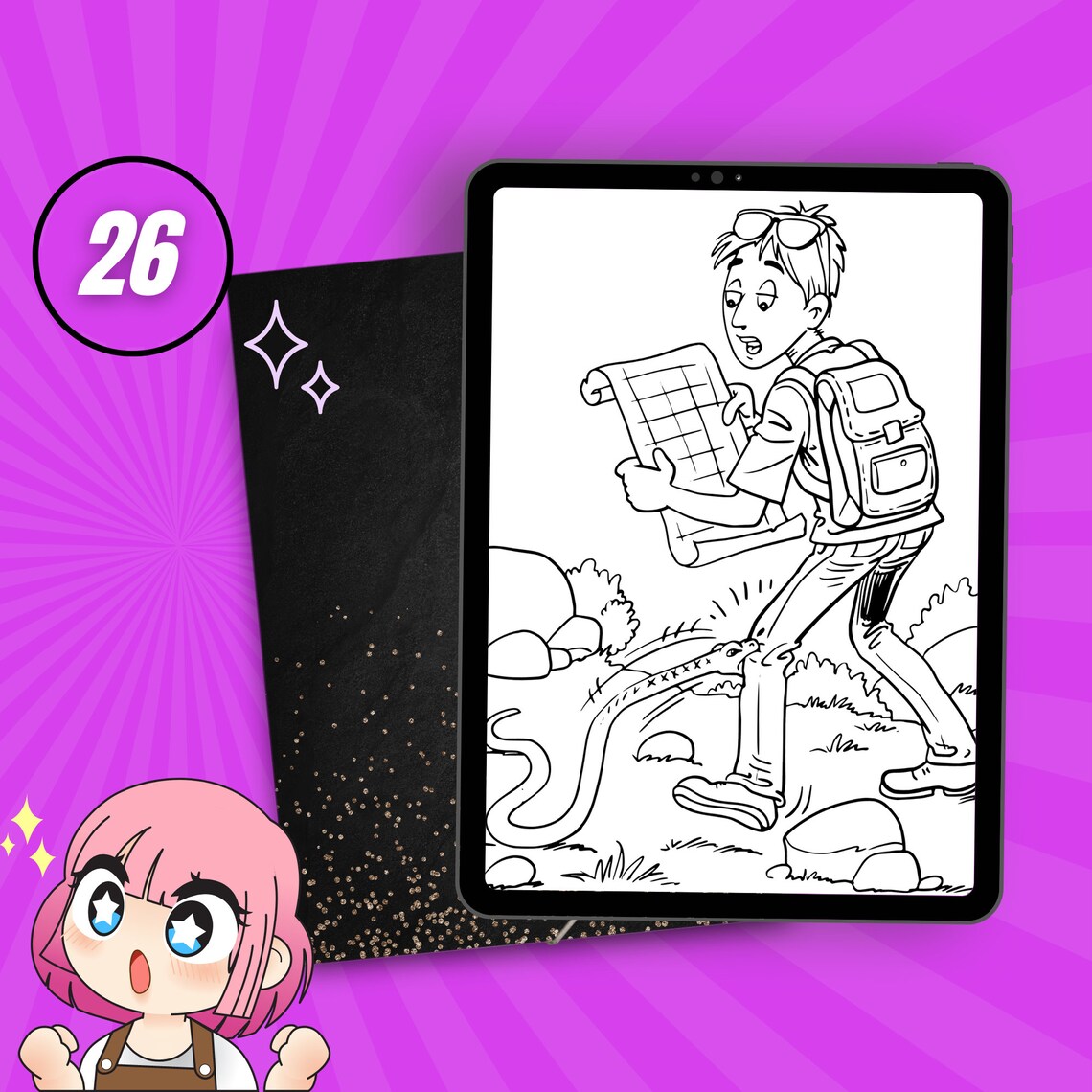 Cartoon Mix Coloring Pages cartoon Characters toddler Busy Book ...