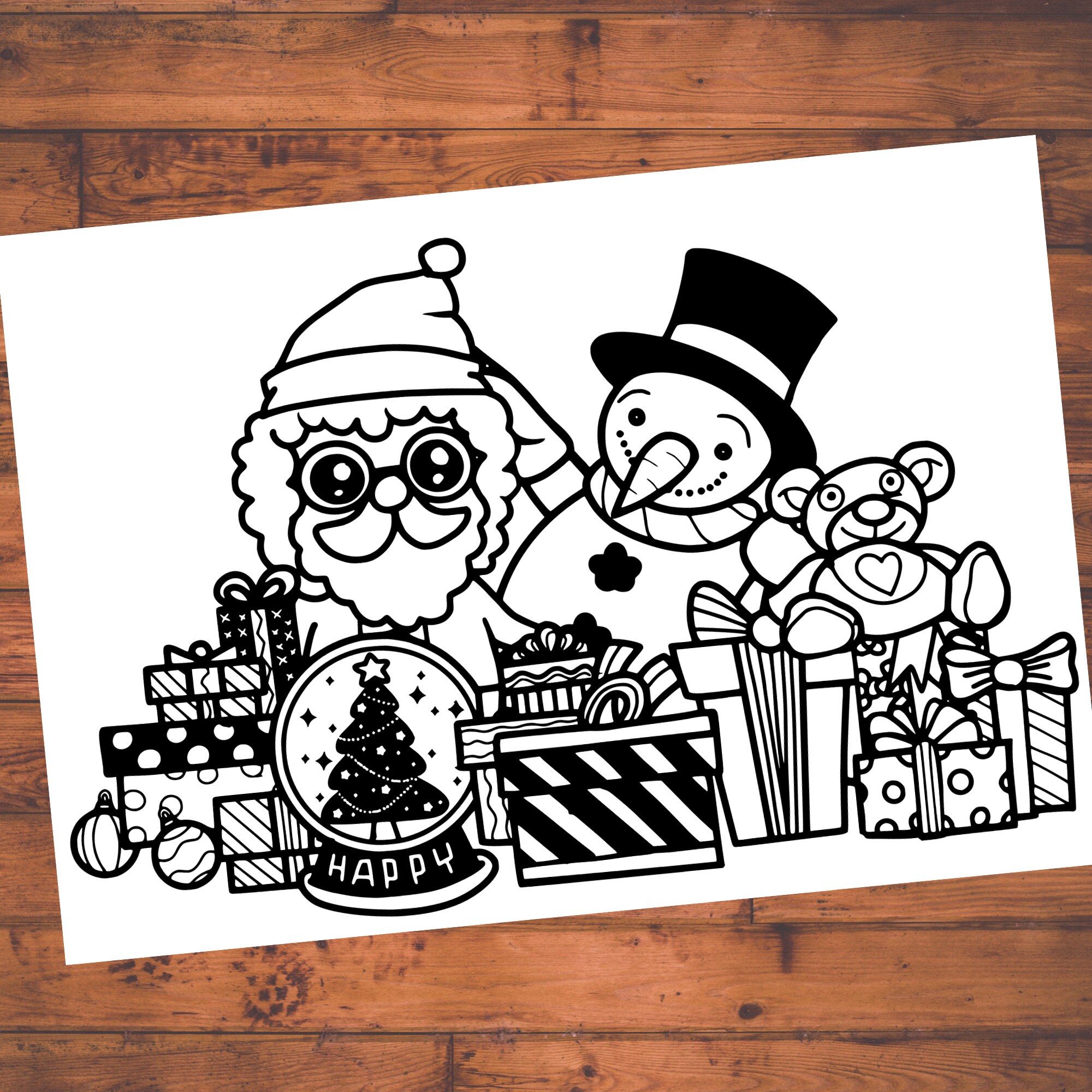 Printable Christmas Coloring Pages for Kids Kids Coloring Pages ...