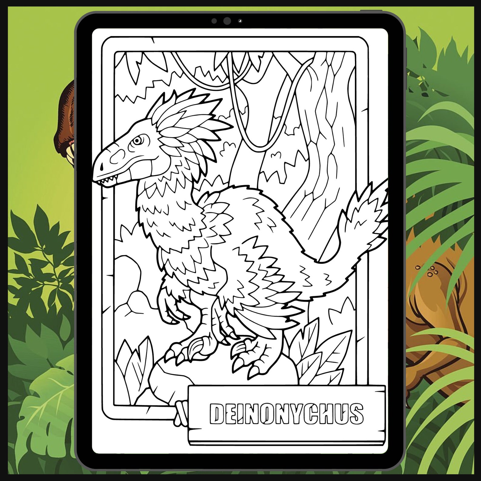 Dinosaur Coloring Pages| Kids Coloring Pages Dinosaur | Printable ...
