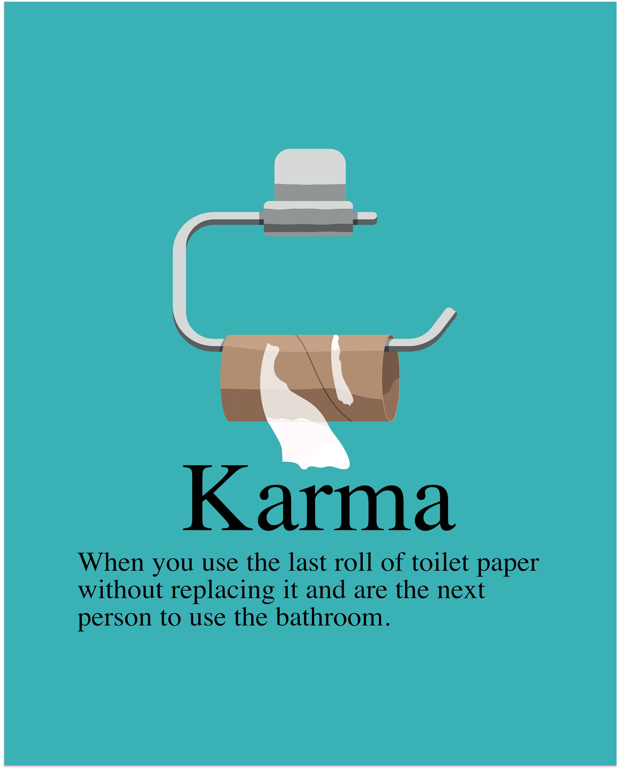 Funny Bathroom Signs Karma Funny Bathroom Wall Decor Bathroom