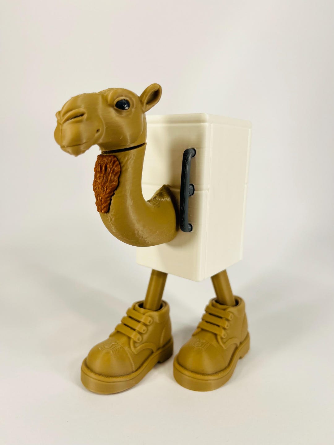 Frigo Camelo Brainrot Figure — Movable Kids Toy With Rotating Head and ...