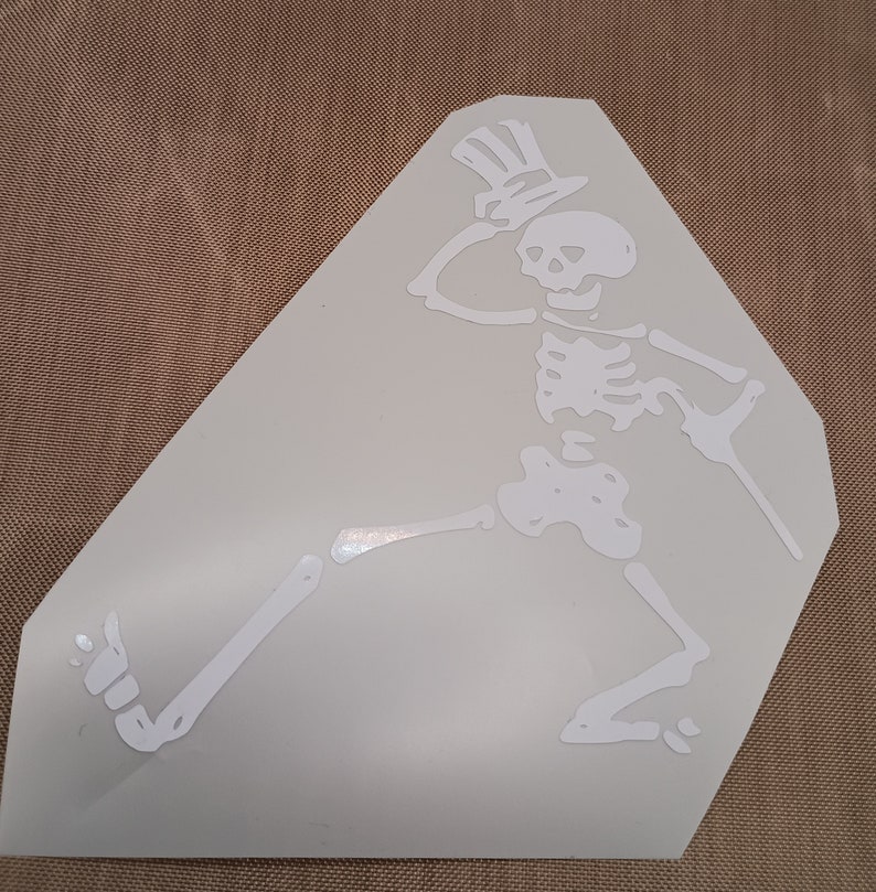 Grateful Dead Skeleton Vinyl Decal 2 Variations - Etsy