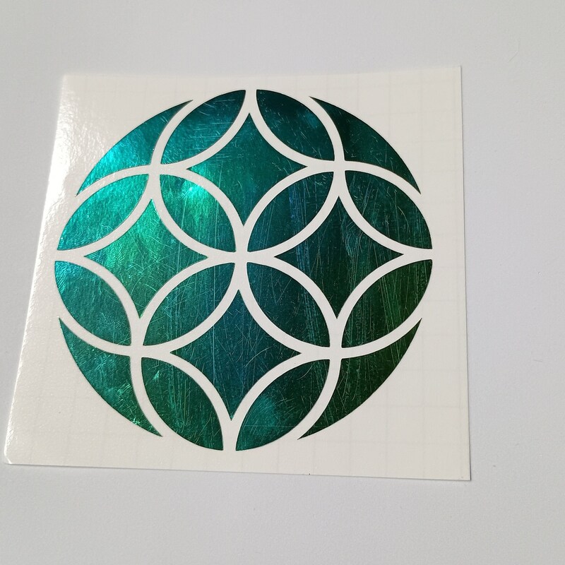 Sacred Geometry Sticker - Etsy