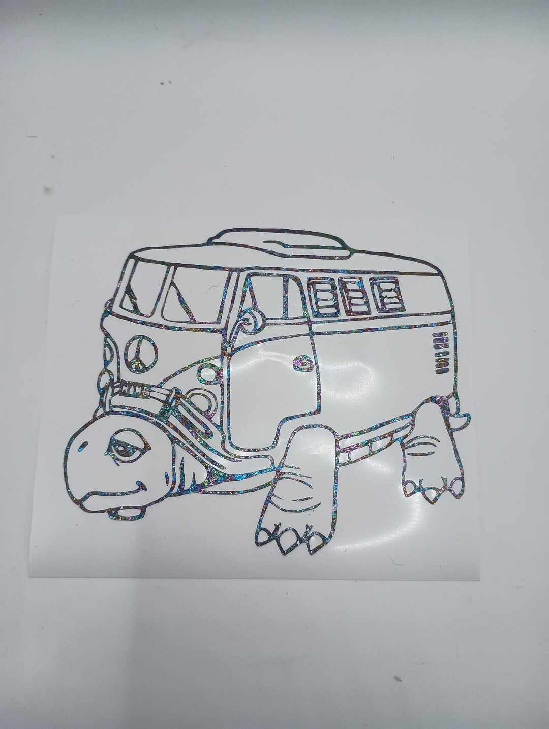 Medium VW Turtle Bus Vinyl Decal 3 Variations - Etsy