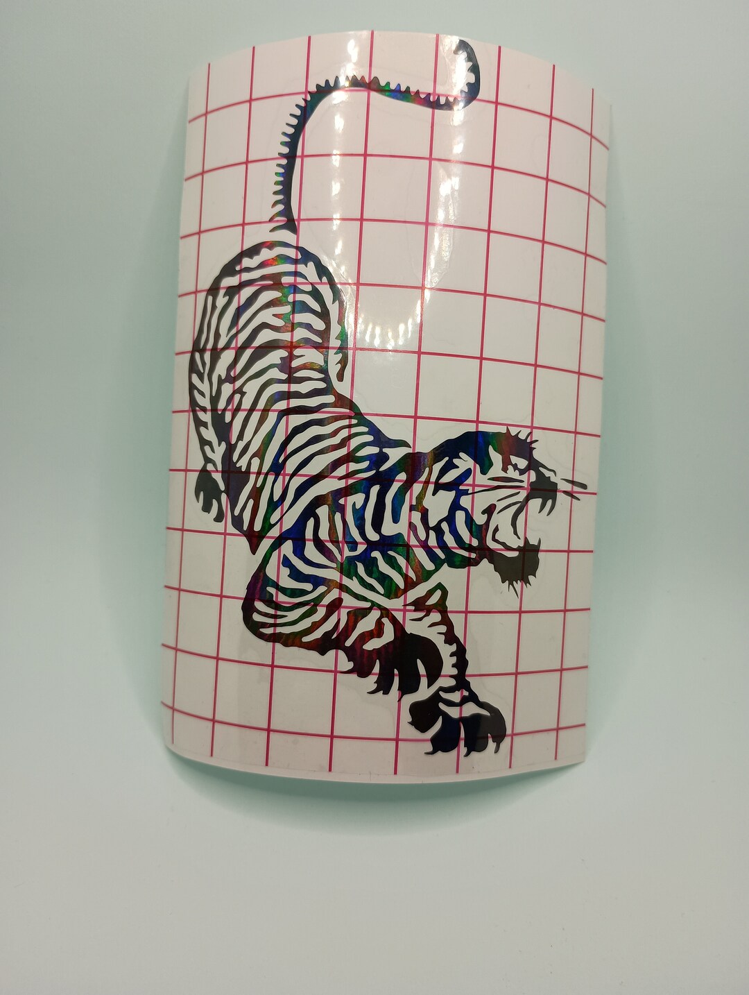 Tiger Vinyl Decal - Etsy