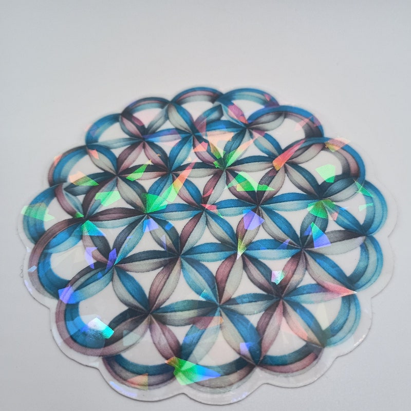 Sacred Geometry Sticker - Etsy