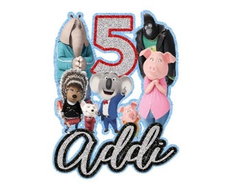 Sing Cake Topper - Etsy UK