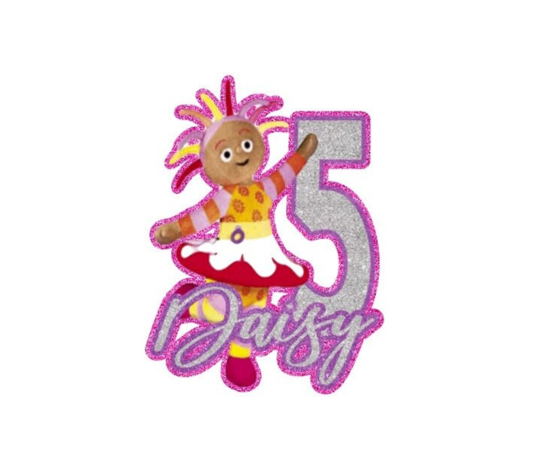 Upsy Daisy Cake Topper - Etsy UK