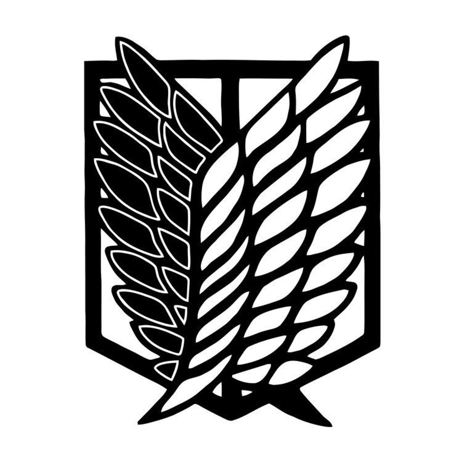 Wings of Freedom Anime Decal - Etsy