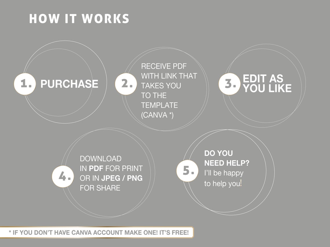 Marble Invoice Template, Classy Printable Invoice, Elegant Editable ...