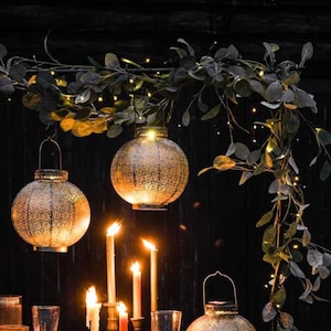 Large Wedding Over Table Arch Frame Decorative Rod - Black Metal - for ...