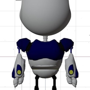 TOM - Toonami Operations Module - Blender 3D Files and STL - Etsy