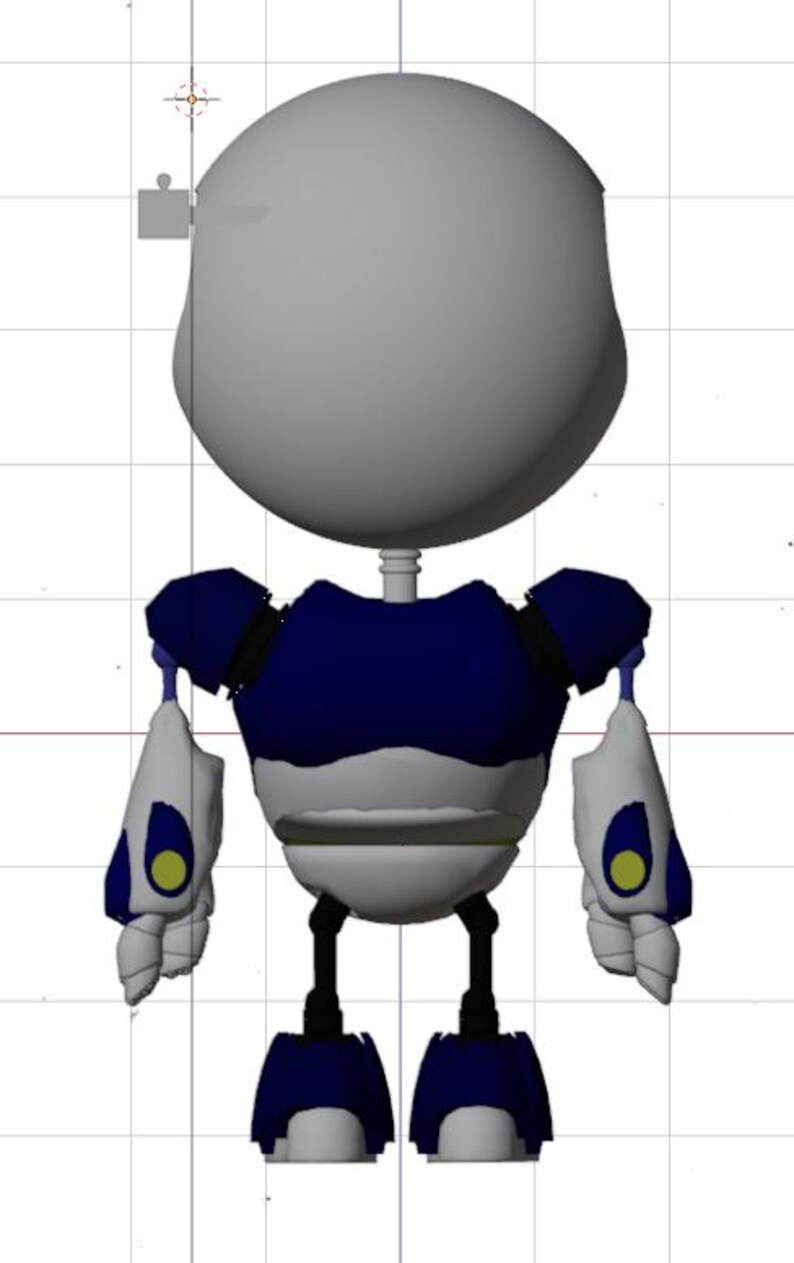 TOM - Toonami Operations Module - Blender 3D Files and STL - Etsy