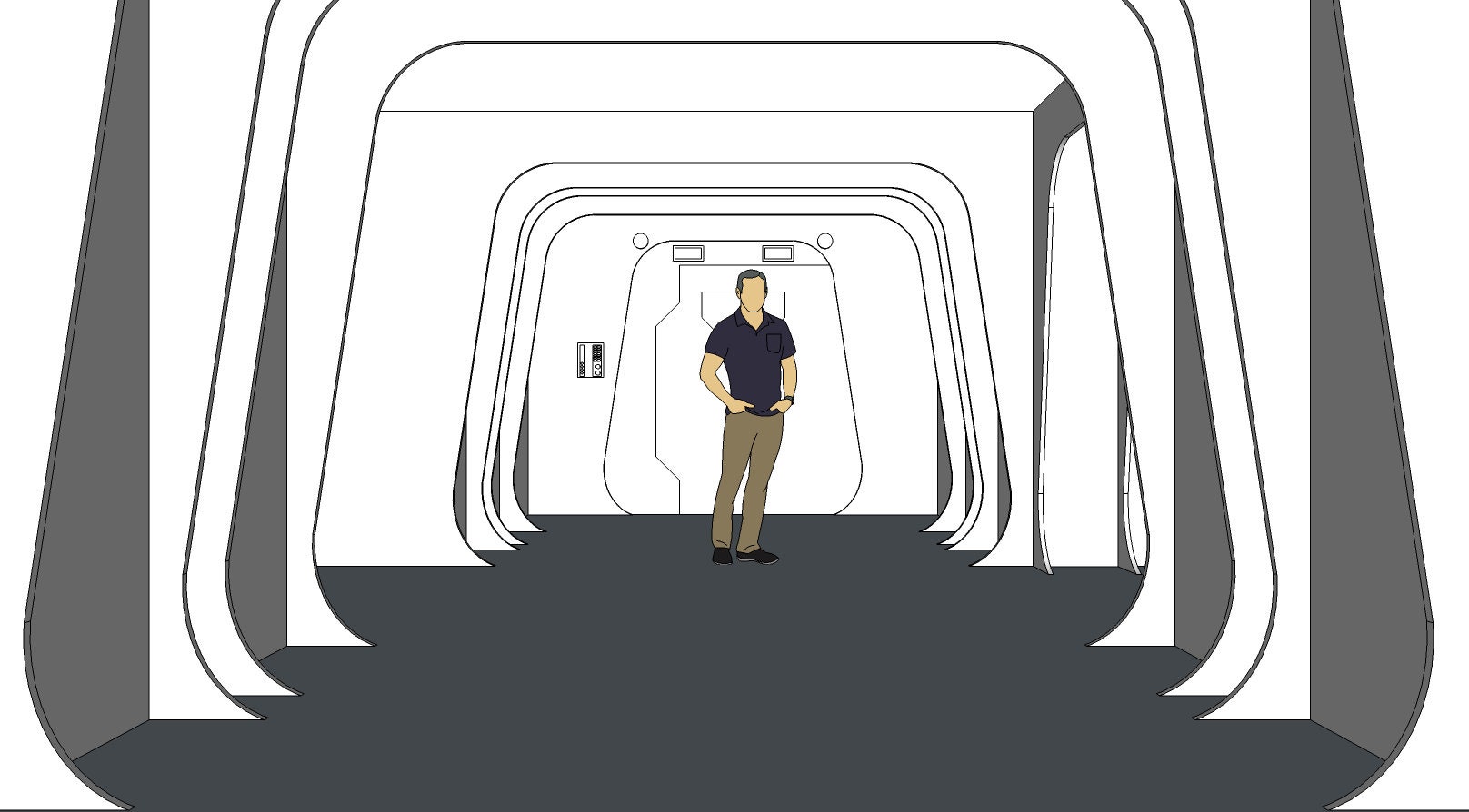 Rogue One - Hallway Diorama - STL Gcode SVG Sketchup - Etsy